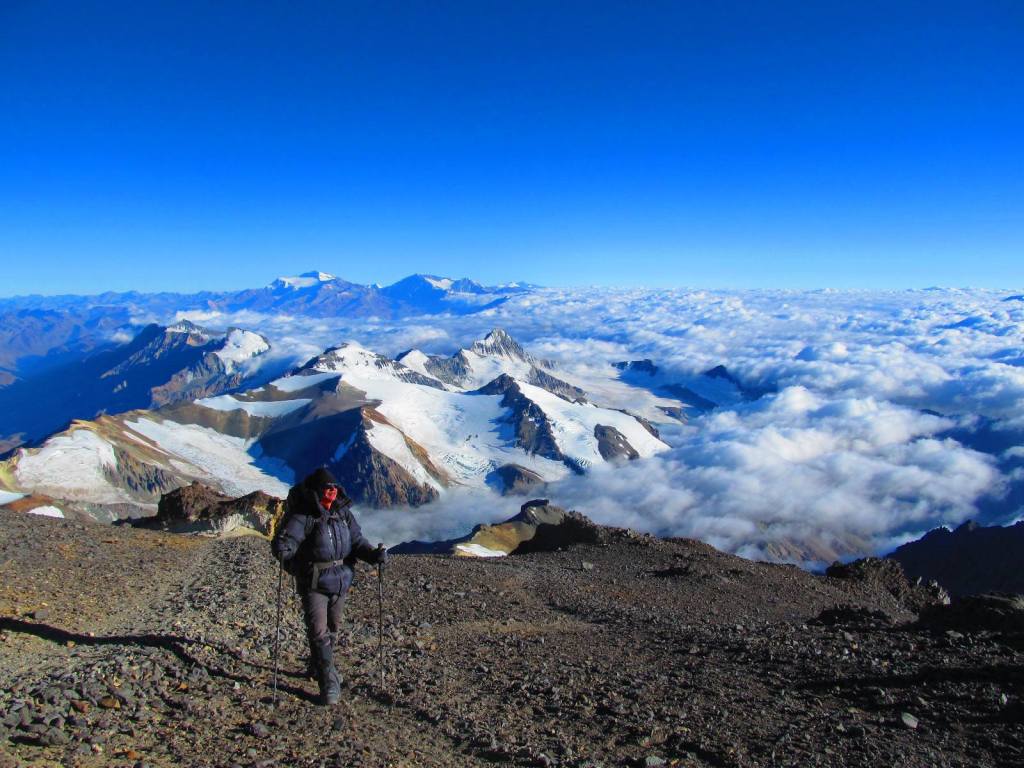 Update: Aconcagua January 2015 – 2 on the Summit, the Team is Returning ...